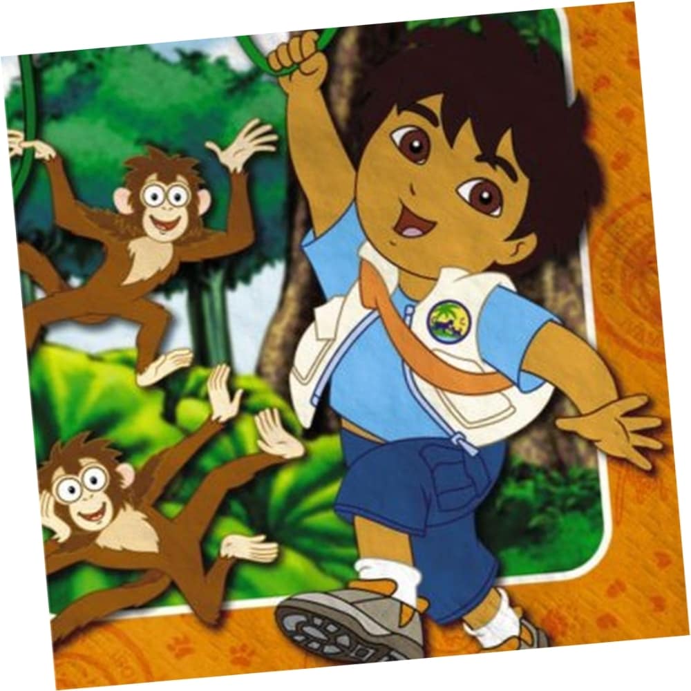 Go Diego Go Birthday Invitations